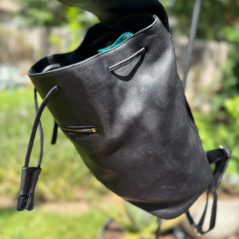 Coach | Bags | Vintage Coach Legacy Bag Backpack Black Leather 9s 9827 ...